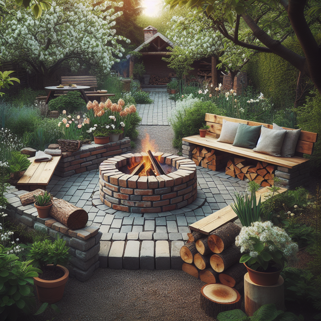 Sådan bygger du dit eget bålsted i haven - Ting Til Haven